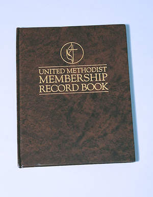 United Methodist Membership Record Book