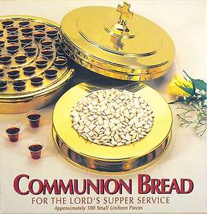 Hard Communion Bread (Box of 500) - 1/4" Squares | Cokesbury