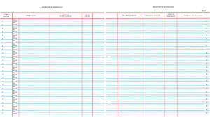 Westminster Church Register Binder Sheets Marriag